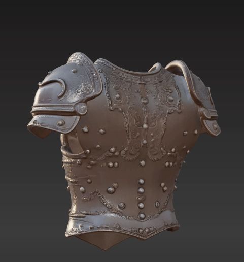 👽 Fantasy Armor Chestplate – Ornate Engraved Cosplay STL・ STL File for ...