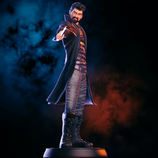 butcher statue