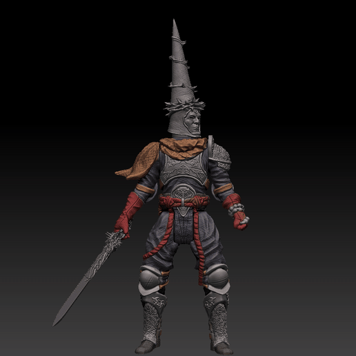 🎮 The Penitent One Vintage-Style Action Figure by Blasphemous for 3d ...