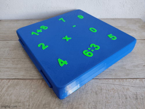 📦 ARITHMETIC BOX / MATHEMATICAL BOX・ 3D File for ・Cults