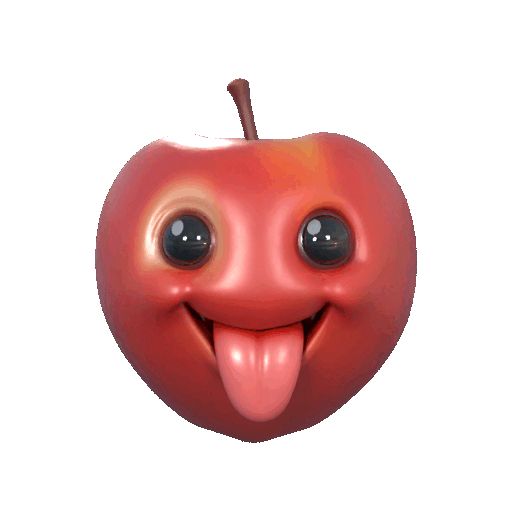 🍎 Cute Apple from Tik Tok・Free STL File for 3D printing・Cults
