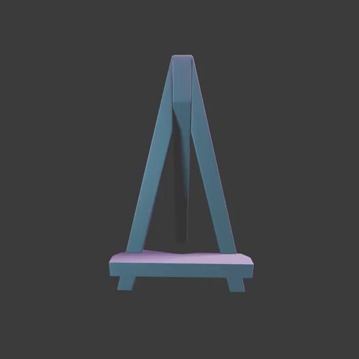 🎨 Mini Easel – 70 mm x 115.5 mm (2-Piece Print)・ STL File for 3D ...