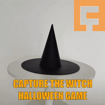 🧙‍♀️ CAPTURE THE WITCH - HALOWEEN GAME・ STL File for ・Cults