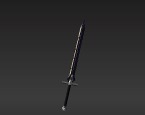 🗡️ Elegant One-Handed Anime Longsword - Full Scale Prop Replica・ STL ...