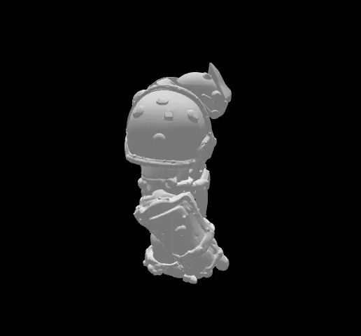 🤖 Armored Combat Mech・ STL File for 3D printing・Cults