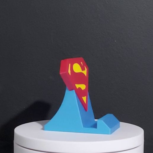 🦸‍♂️ SuperMan DC Smartphone Cell Phone Holder by color・Archivo STL ...