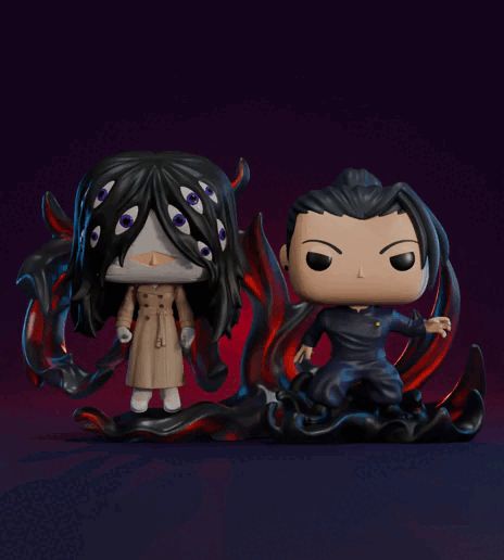 👻 Suguru Geto & Kuchisake Onna - Jujutsu Kaisen・ STL File for 3D ...