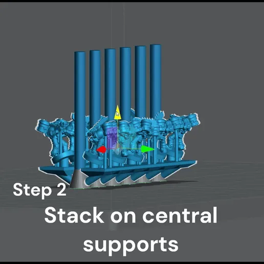 👨‍🎨 StarPorts - Floating Rafts Stackable Conversion System・Free 3D File ...