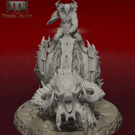🎲 Armored Pinky - Doom The Dark Ages - Demon・ 3D File for 3D printing・Cults