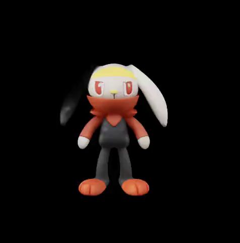 🐉 Raboot Pokemon・ STL File for 3D printing・Cults