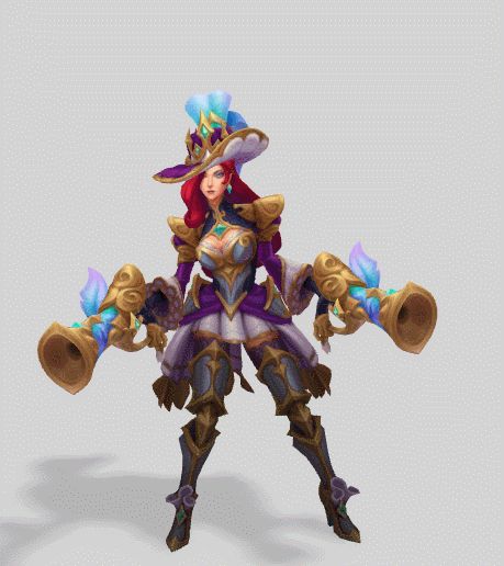 STL file Battle Queen Miss Fortune League of Legends 3D print model 👸 ...