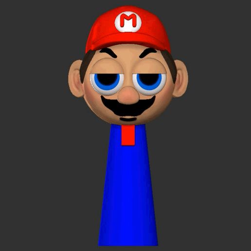 STL file Sprunki Incredibox Super Mario Sprunki STL 3D Character Fanart ...