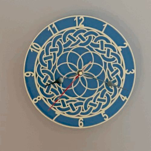 🕰️ Celtic clock faces・ STL File for ・Cults