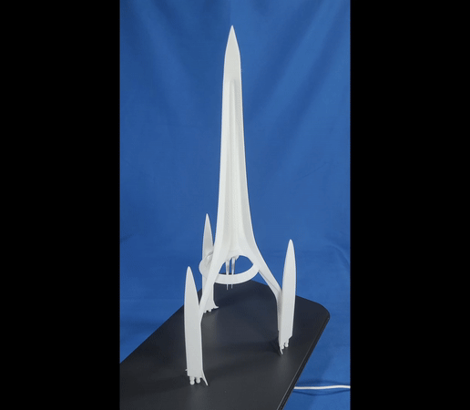 🛰 Excelsior - Fantastic Four Space Ship・Free STL File for 3D printing・Cults