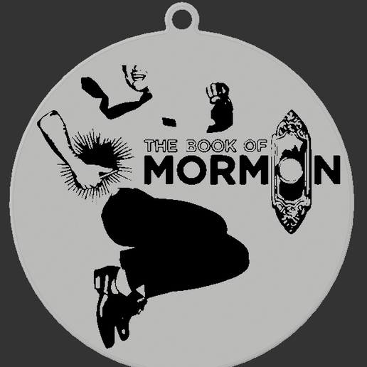 📚 El Libro de Mormón - Adorno de Navidad・Archivo STL para Impresión 3D ...