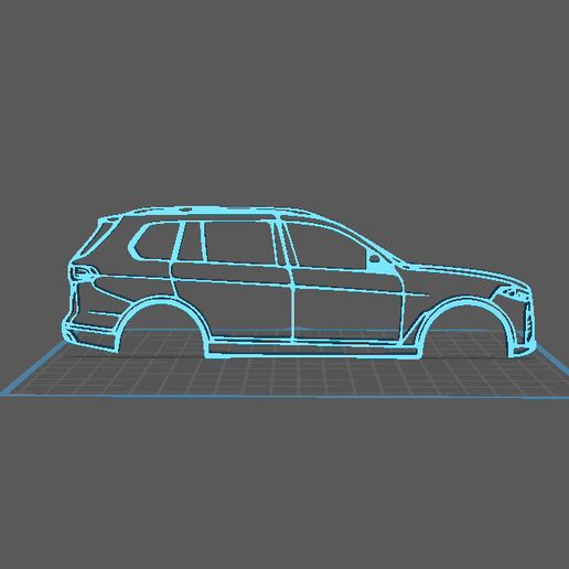 STL file BMW - X7 G07 2019 👾 ・3D printing template to download・Cults