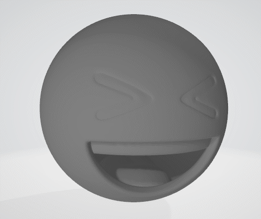STL file EMOJI SMILING FIGURE MODEL FOR 3D PRINTING 🎨 ・3D printer model ...