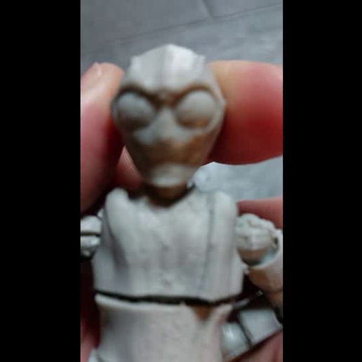 👽 Harry Vanderspeigle - Resident Alien Action Figure・ STL File for 3D ...