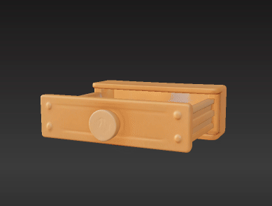 👽 Articulated Sliding Drawer Model – Mechanical Realism & Flexible ...