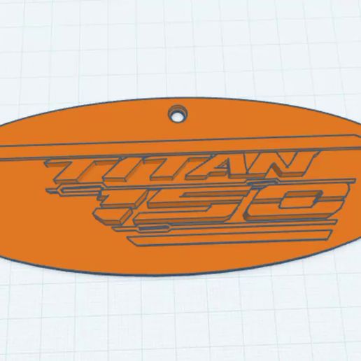 STL file Logo Titan 150cc 🚩 ・3D printable model to download・Cults