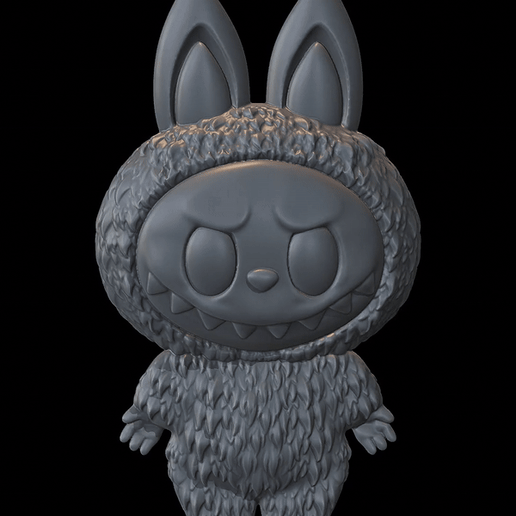 🖼️ Labubu - CNC and 3D Printing Model・ STL File for 3D printing and CNC ...