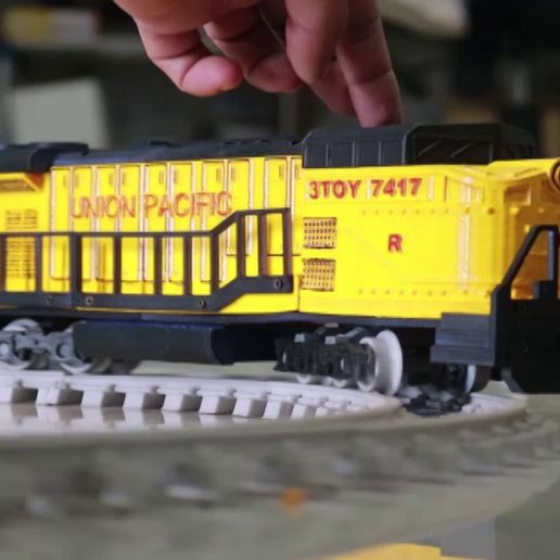 🚆 TRAIN MODEL UNION PACIFIC ENGINE・ 3D File for 3D printing・Cults