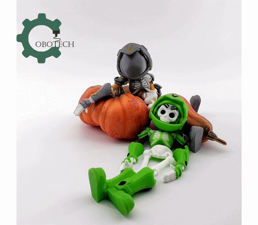🤖 Cobotech 3D Print Articulated Robot Skeleton, RoboSkeleton ...