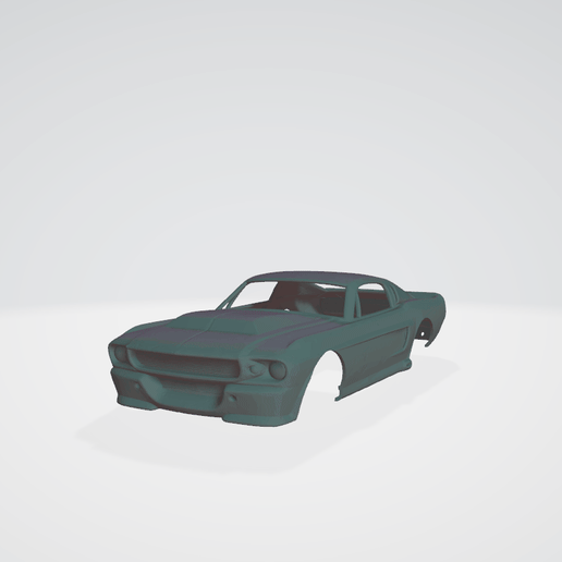 🐎 Mustang GT500 Eleanor Mini-Z/Wltoys Eleanor (Body shell)・ STL File ...