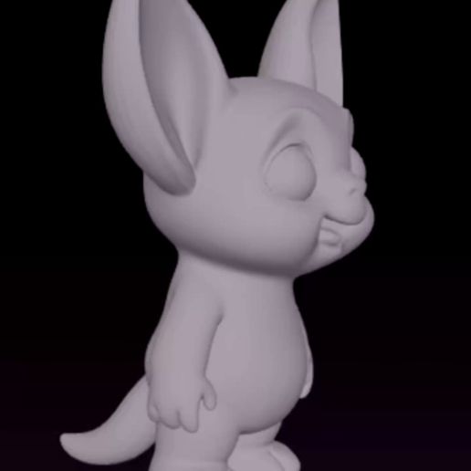 👹 Cute Fantasy Creature STL – 3D Printable Figurine with Big Ears and ...