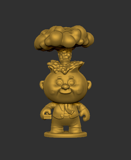 💣 ADAM BOMB - GARBAGE PAIL KIDS - CHIBI・ STL File for 3D printing・Cults