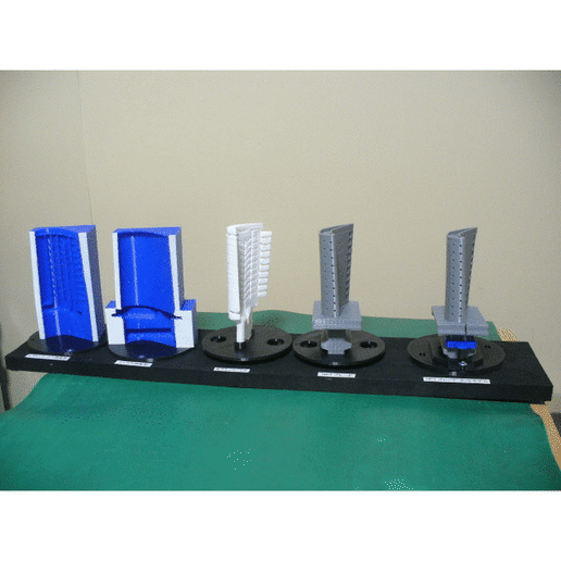 🔧 High Pressure Turbine (HPT) Blade, Air-Cooled・ STL File for ・Cults