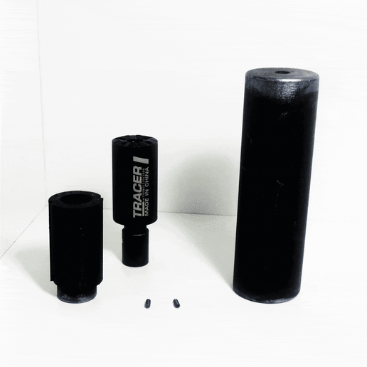 🔫 A&K Masada-ACR Tracer I Airsoft Silencers Suppressor Tracer Units ...