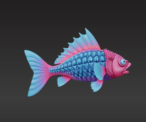 🐠 Magical Blinky Fish – Segmented Body & Poseable Details・ STL File for ...