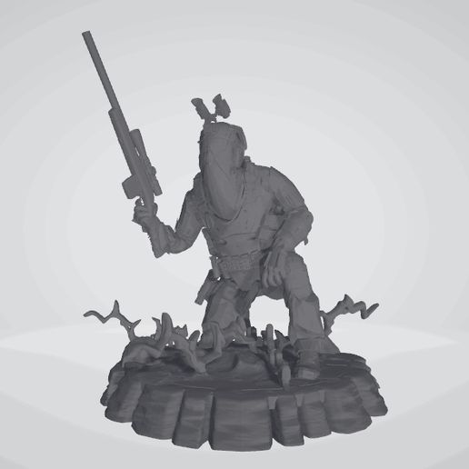 🌩️ ZEUS THUNDER WAVE -SNIPER - WAR ZONE - MW2・ STL File for ・Cults