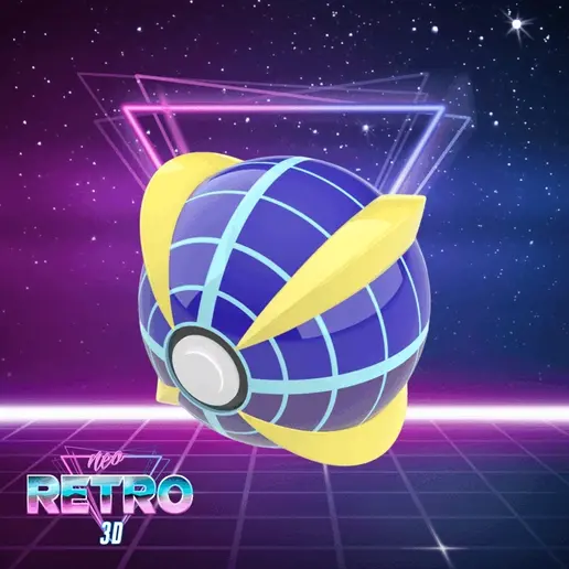 🐉 Pokemon Beastball・ STL File for 3D printing・Cults