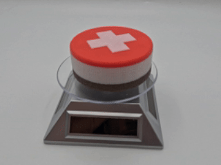 🍰 Swiss Cake Magnet Fidget Toy・Free STL File for 3D printing・Cults