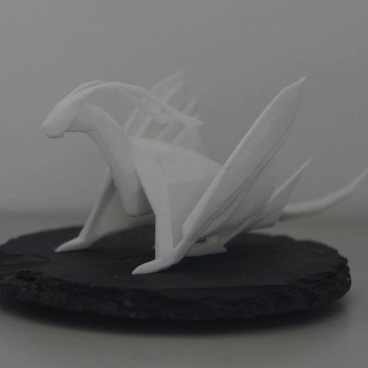 🐉 Low poly Ikran dragon・ STL File for 3D printing・Cults