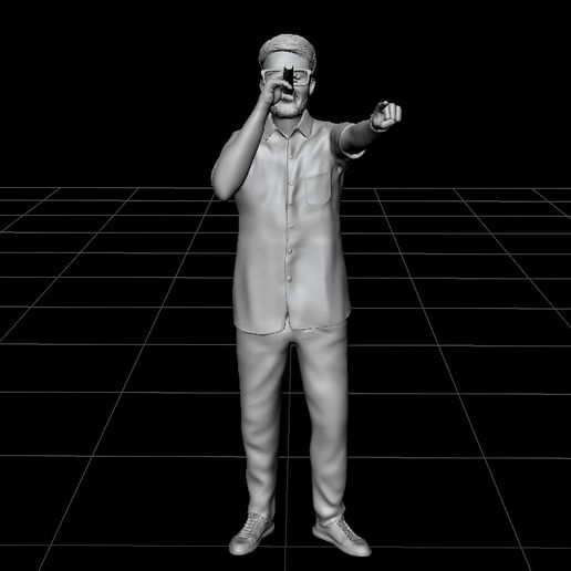 OBJ file Singing Boy with Mic 👦 (GCODE)・3D printing design to download ...