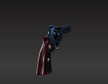 🏹 Ornate Double-Barrel Revolver - Demon Hunter Cosplay Prop・ STL File ...