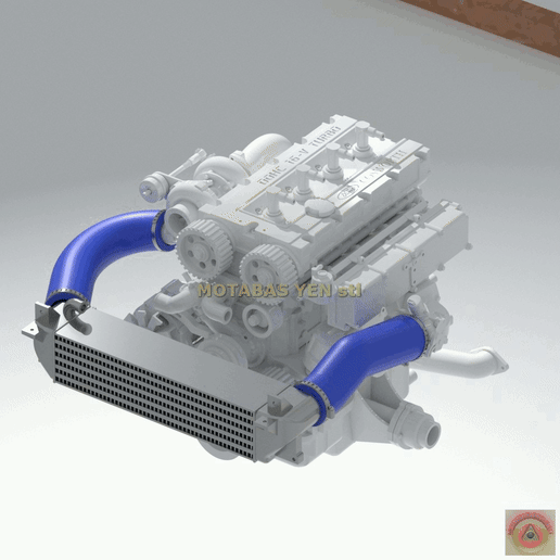 🚙 FORD RS COSWORTH YB 4x4 - INTERCOOLER KIT・ STL File for 3D printing・Cults