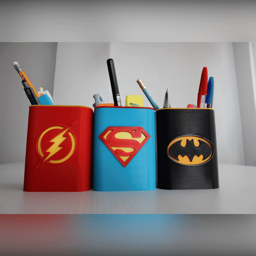 superhero pencil