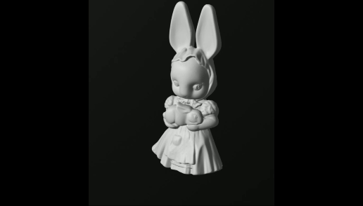 🎨 Cute Easter Bunny・ STL File for 3D printing・Cults