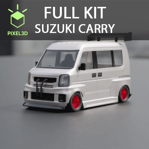 🚗 *ON SALE* MODEL KIT: SUZUKI CARRY/ EVERY PC KEI CAR MINI BUS DRIFT ...