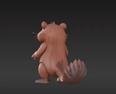 🦫 Realistic Beaver Articulated Flexi Figure for Stress Relief and ...