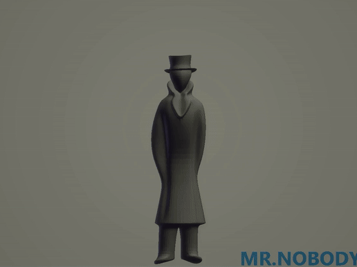 Arquivo grátis STL MR.nobody 🪞 (OBJ)・design para impressão 3D e ...