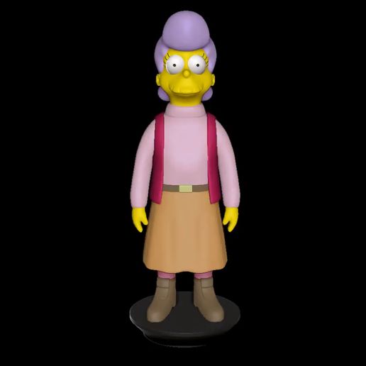 👾 Mona Simpsons・ 3D File for 3D printing・Cults