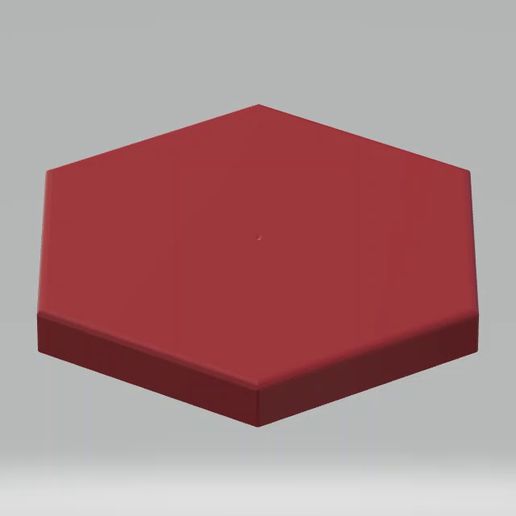🪞 Hexagonal base B33・ STL File for 3D printing・Cults
