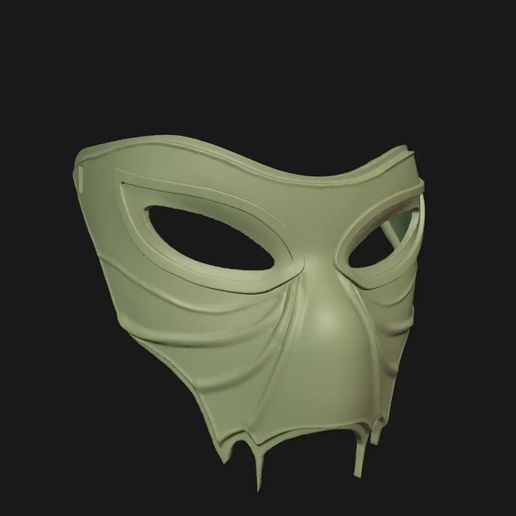 👺 GHUL MASK・ STL File for 3D printing・Cults