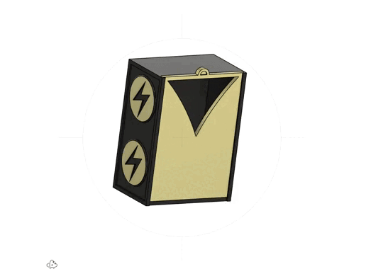 ⚡ Electric energies deck box for Pokémon tcg・ STL File for 3D printing ...