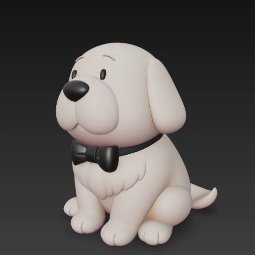 Bondo Forger 🐾 Spy x Family 3D Print Model - Cute Anime Dog Desk Buddy ...
